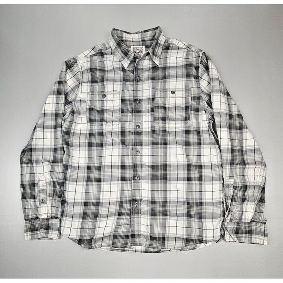 Converse | Shirts | Converse One Star Button Down Shirt Mens Size L ...